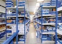 China Robot Welding Steel Mezzanine Systems , Heavy Duty Mezzanine Floor Racking System for sale