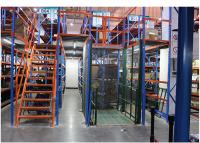 China Power Coated Steel Shelves Storage Mezzanine Platforms Heavy duty Multi Tiers for sale