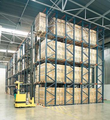 China 1000KGS Q235B SS 1500mm Depthg Drive In Pallet Rack for sale