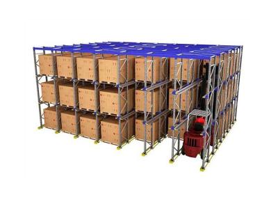 China 2-6 Adjustable Layers 2000KGS Drive In Pallet Racking Q235B SGS for sale