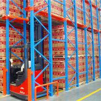 China Anti Corrosion 3000KGS 1.5mm Depth Q345 Pallet Drive In Racks for sale