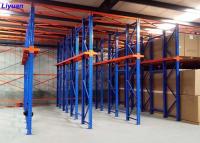 China Q235 Steel Warehouse 4000kgs FIFO Drive In Pallet Racking for sale