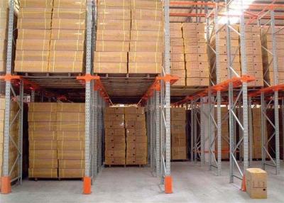 China Metal Metallic 600kgs FIFO Pallet Rack Storage Systems for sale