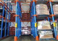 China Metal Metallic 600kgs FIFO Pallet Rack Storage Systems for sale