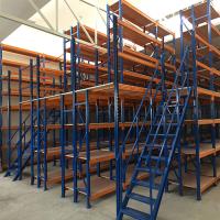 China 1000kg/Sqm Q235B Steel Warehouse Mezzanine Floors 2.5mm Thickness for sale