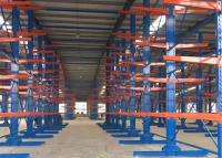 China ISO9001 Powder Coated Structural Cantilever Rack 800kgs/Arm for sale