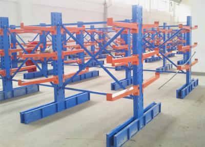 China ISO9001 Powder Coated Structural Cantilever Rack 800kgs/Arm for sale