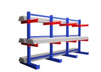 China 3000kgs/Level RAL Double Sided Cantilever Rack Q235 for sale