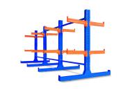 China Double Sided 200kgs/Arm Structural Cantilever Rack RAL system for sale