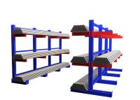 China 1.5m Arms Q235 500kgs/Arm Long Pipe Cantilever Racks for sale