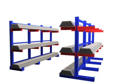 China 1.5m Arms Q235 500kgs/Arm Long Pipe Cantilever Racks for sale