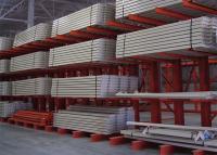 China 600kgs/Arm RAL System Lumber Cantilever Racks 6000mm Columns for sale