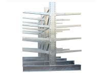 China Galvanized Q235 500kgs/Arm Double Sided Cantilever Racks SGS for sale