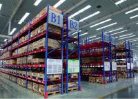China Q235B 2000KGS Adjustable Warehouse Rack System RAL for sale
