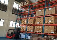 China Adjustable 6000mm Heavy Duty Pallet Racking System Robot Welding for sale