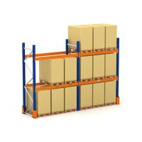 China Heavy Duty Storage Steel Metal Selective Pallet Racking System Multi Layers for sale