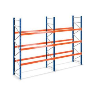 China Logistics SS400 Heavy Duty Warehouse Racking Shelving Pallets Movable for sale