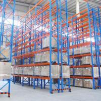 China Logistics SS400 Heavy Duty Warehouse Racking Shelving Pallets Movable for sale
