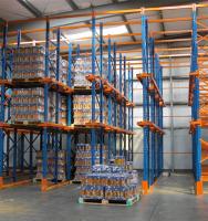 China Cold Rolled Steel Q235B Drive In Pallet Racking System Heavy Duty for sale