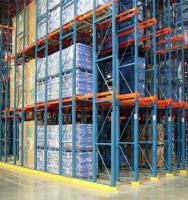 China Cold Rolled Steel Q235B Drive In Pallet Racking System Heavy Duty for sale