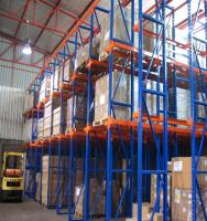 China Stainless Steel Metal High Density Pallet Racking System For Cold Room for sale