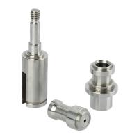 China 0.01mm Plain Color 4 Axis CNC Stainless Steel Parts for sale
