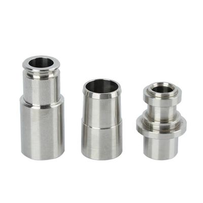 China 0.01mm Plain Color 4 Axis CNC Stainless Steel Parts for sale