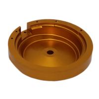 China Dark Yellow Anodized Aluminum 6061 CNC Turning Parts for sale