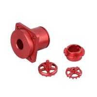 China Aluminum 7075 Hard Anodized CNC Turning Parts for sale
