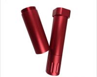 China Micro Machining Anodized Aluminum Pipe CNC Turned Parts for sale