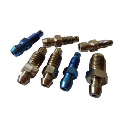China 0.01mm Tolerance Anodizing Titanium Machining Parts for sale