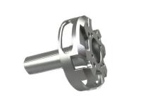 China 0.01mm CNC Turned Chain Wheel Carbon Steel Parts for sale