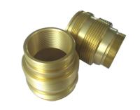 China 0.01mm Polished Lighting Brass CNC Machining Parts for sale