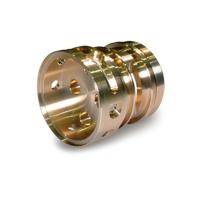 China Zinc Plating Casing Joint Brass CNC Machining Parts for sale