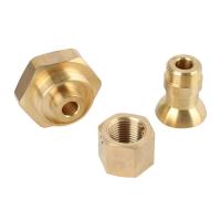 China Zinc Plating Casing Joint Brass CNC Machining Parts for sale