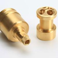 China Zinc Plating Casing Joint Brass CNC Machining Parts for sale