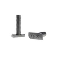 China ISO9001 Micro Machining SS304 M8 Tee Head Bolt for sale