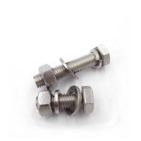 China M8 T Head 304 316 Stainless Steel Hex Bolts With Washer for sale