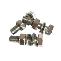 China M8 T Head 304 316 Stainless Steel Hex Bolts With Washer for sale