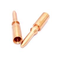 China OEM ISO9001 Chrome Plating CNC Copper Parts for sale