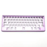 China Polish Surface CNC Copper Mechanical Keyboard for sale
