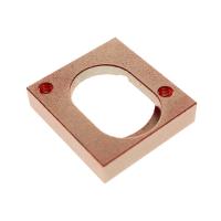 China Yijin 0.01mm Tolerance Polished CNC Copper Parts for sale