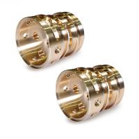 China OEM Brush Surface Turned Brass CNC Machining Parts for sale
