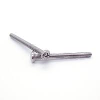 China Yijin DIN7985 Pan Head Stainless Steel Screw Machine Parts for sale