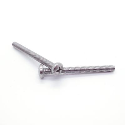 China Yijin DIN7985 Pan Head Stainless Steel Screw Machine Parts for sale