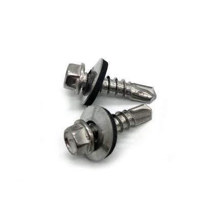 China Yijin Hex Head Self Drilling Tapping Screw With Washers for sale