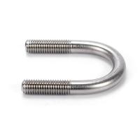 China Stainless Steel 304 M30 18 8 Round Bend U Bolt for sale