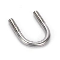 China Stainless Steel 304 M30 18 8 Round Bend U Bolt for sale