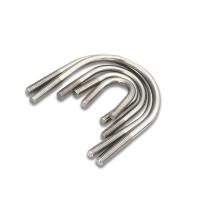 China Stainless Steel 304 M30 18 8 Round Bend U Bolt for sale