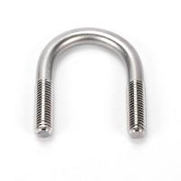 China Stainless Steel 304 M30 18 8 Round Bend U Bolt for sale